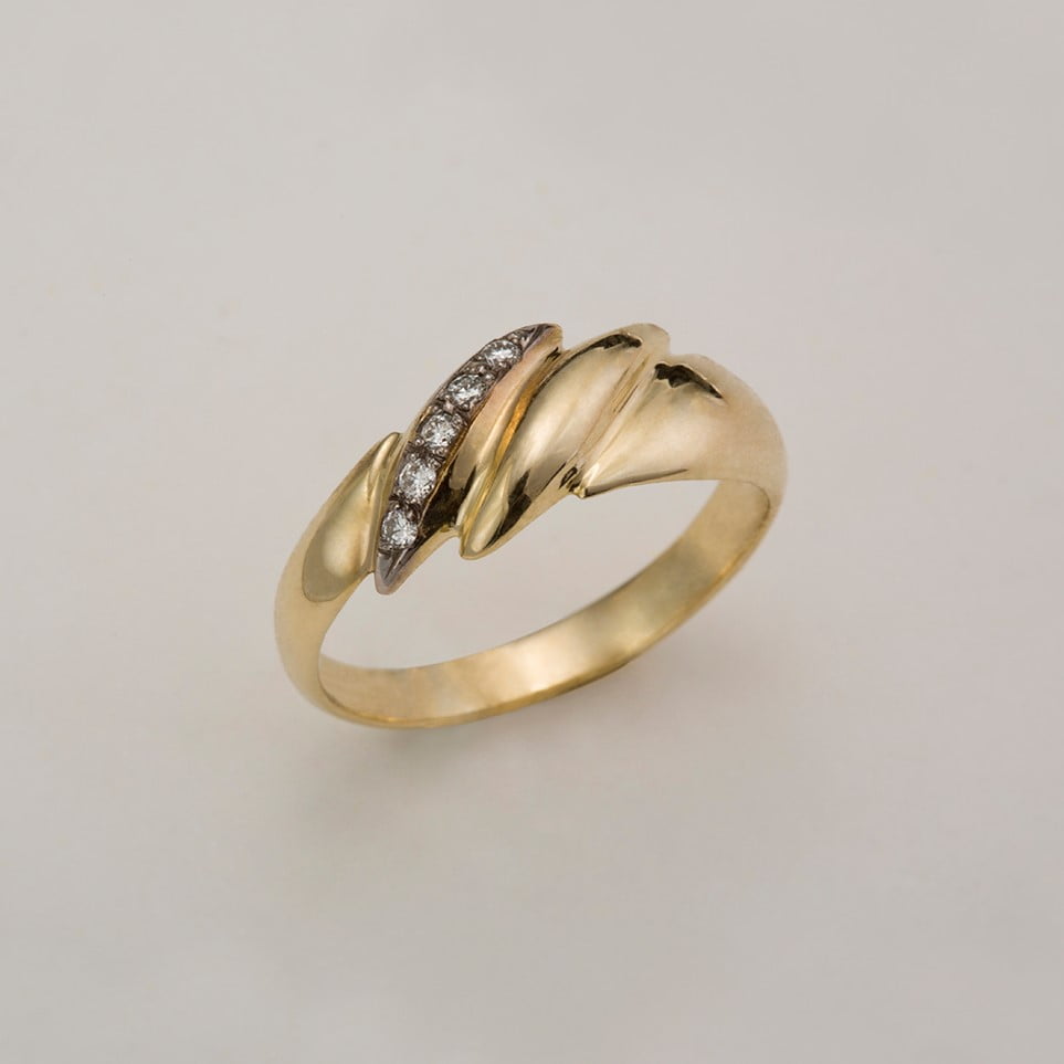 Jasmine Ring 14K Gold Lab Diamonds – She-Ra Jewelry Global